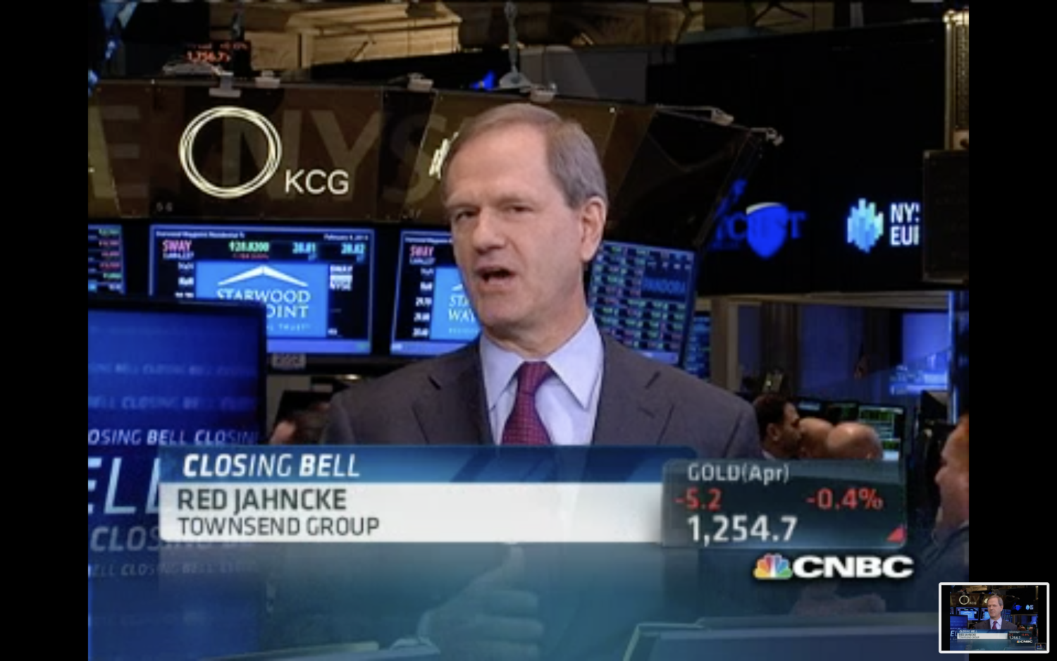 CNBC 'Closing Bell': Capital gains hike behind sell-off - The Red Line
